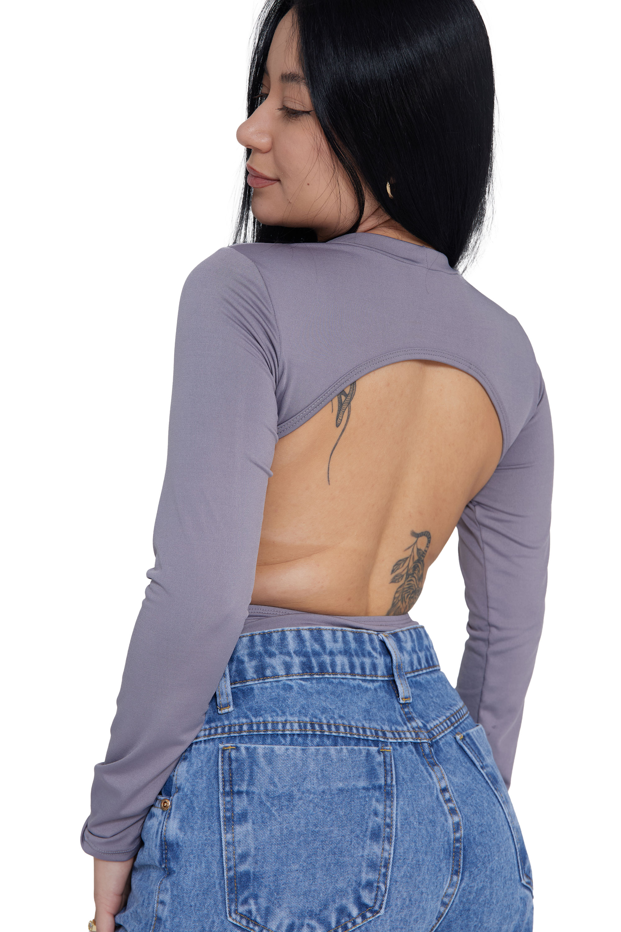 BODY COSTAS NUA MANGA LONGA